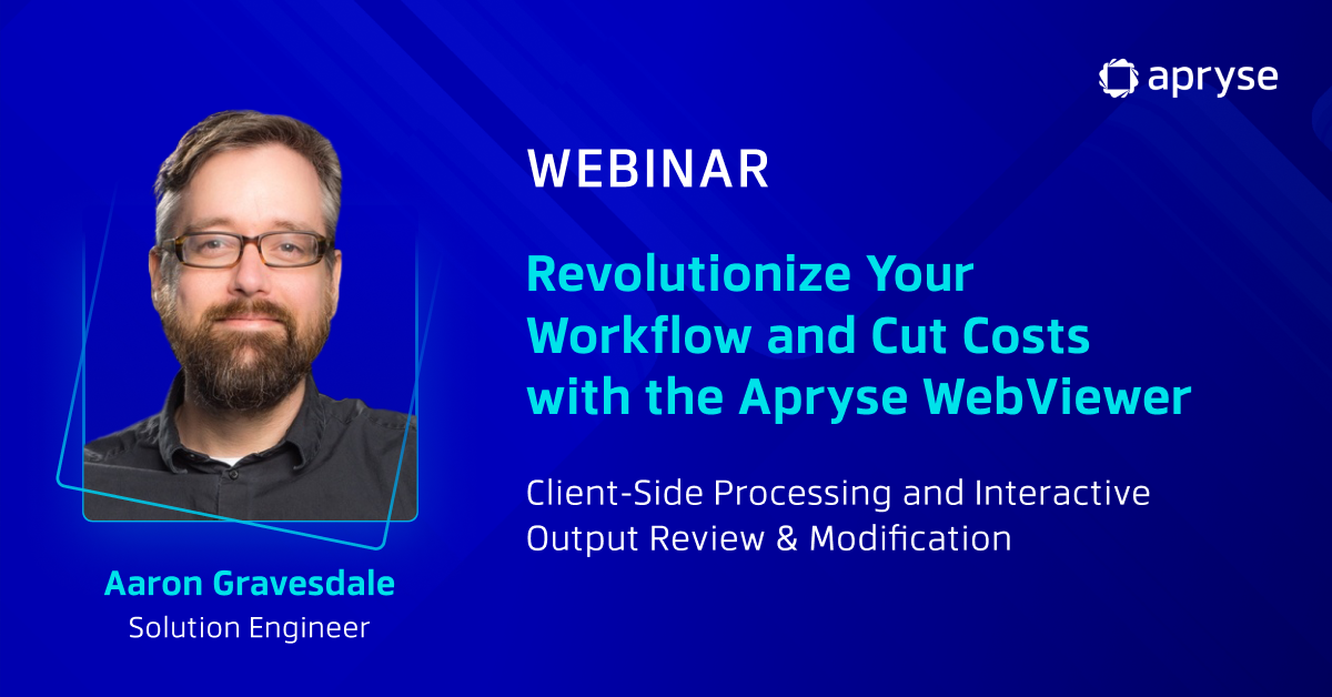 Webinar- Apryse WebViewer